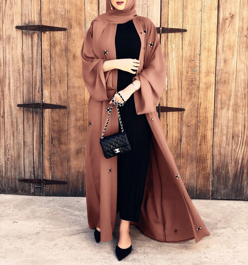 1428#Modest women clothing islamic maxi dress muslim luxury abaya ...